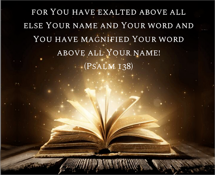 God Places His Word Above Even His Name – Daily Devotional